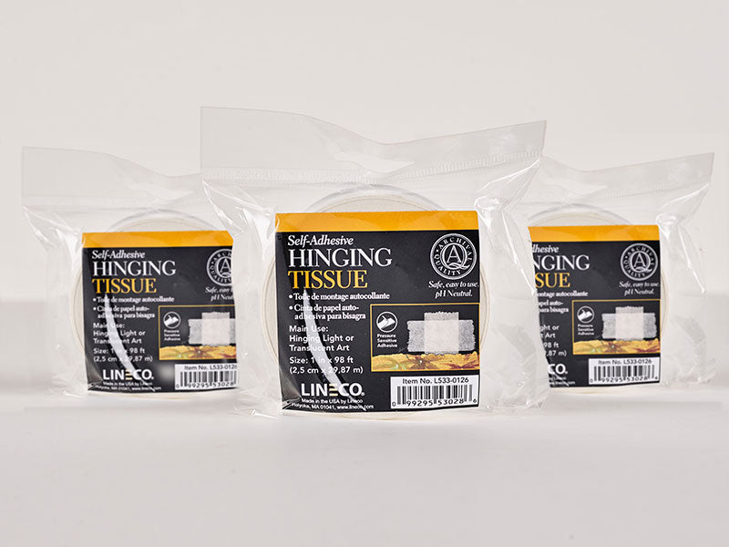 Mounting/Hinging Tissue – Archival Survival