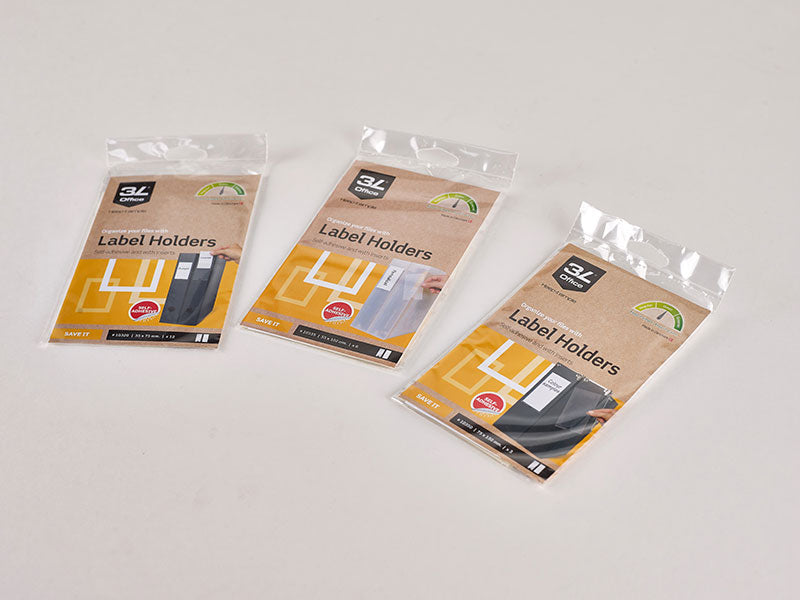 3L Polypropylene Clear Pocket Labels – Archival Survival