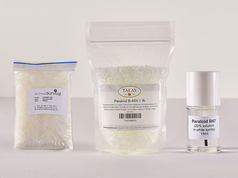 Paraloid (beads and solution) – Archival Survival