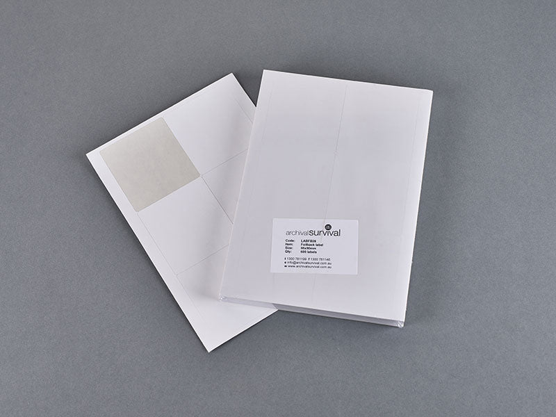 Box label 90 x 95mm, 6 per sheet – Archival Survival