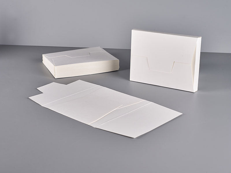A5 4 flap folder 160 x 220mm, scored at 7/13/25mm, 170mm side flaps ...