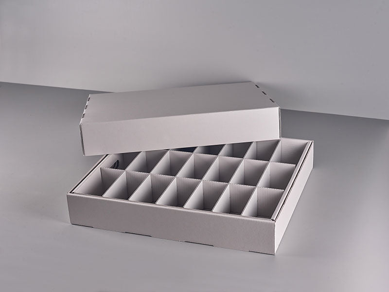 Large Object box kit, 473 x 575 x 60mm. Single level with 21 divisions ...