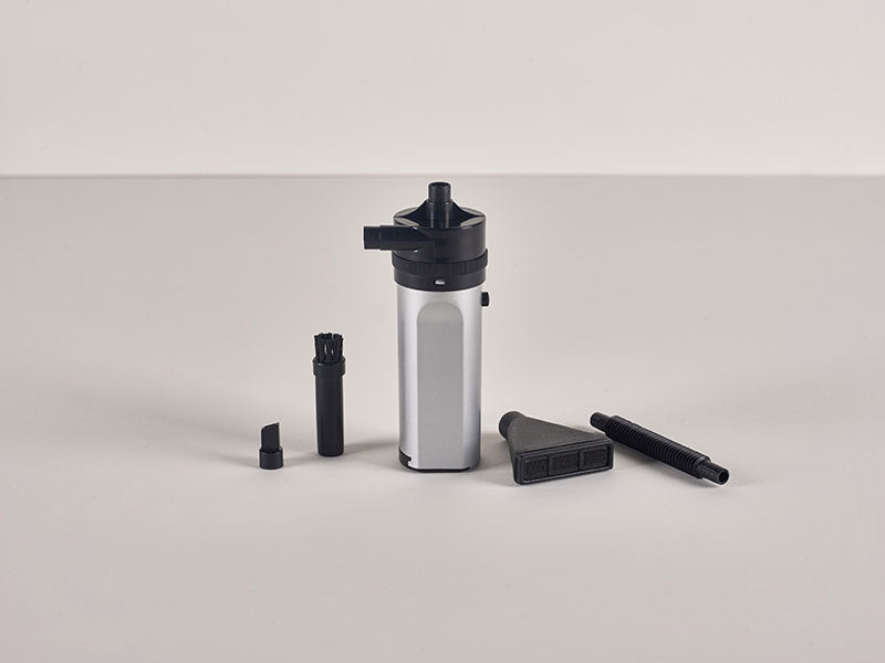 Mini-Vac with 2 brush attachments. Batteries included – Archival Survival