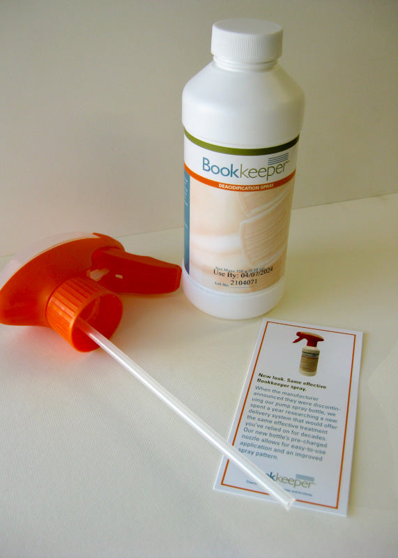 150gm Spray Bottle of Bookeeper Spray – Archival Survival